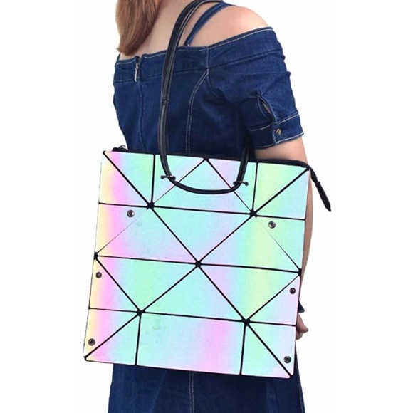 Bags | 4 In 1 Geometric Bag Changeable Shape Luminous | Poshmark